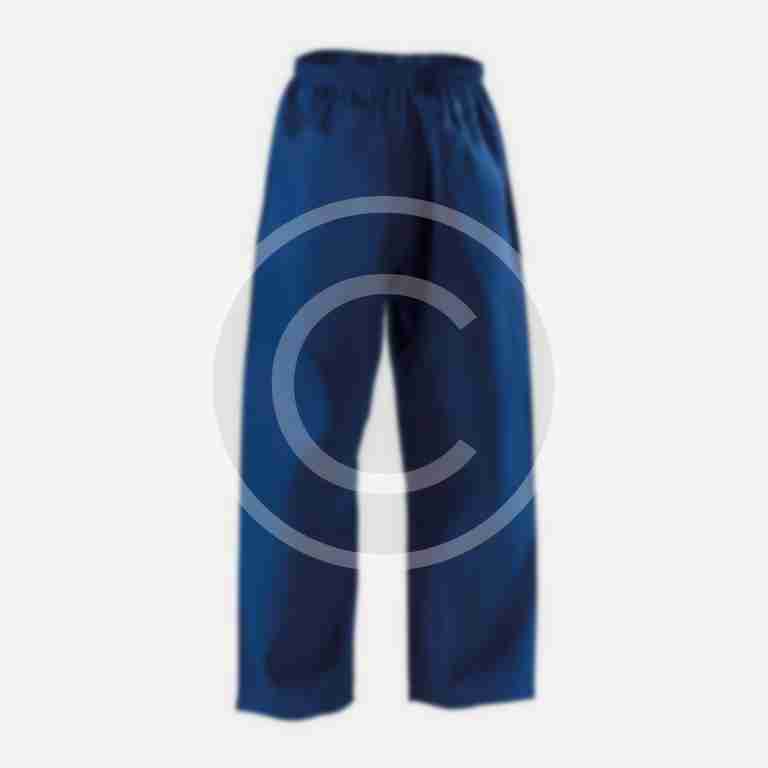 Blue Karate Pants - The Martial Arts Group